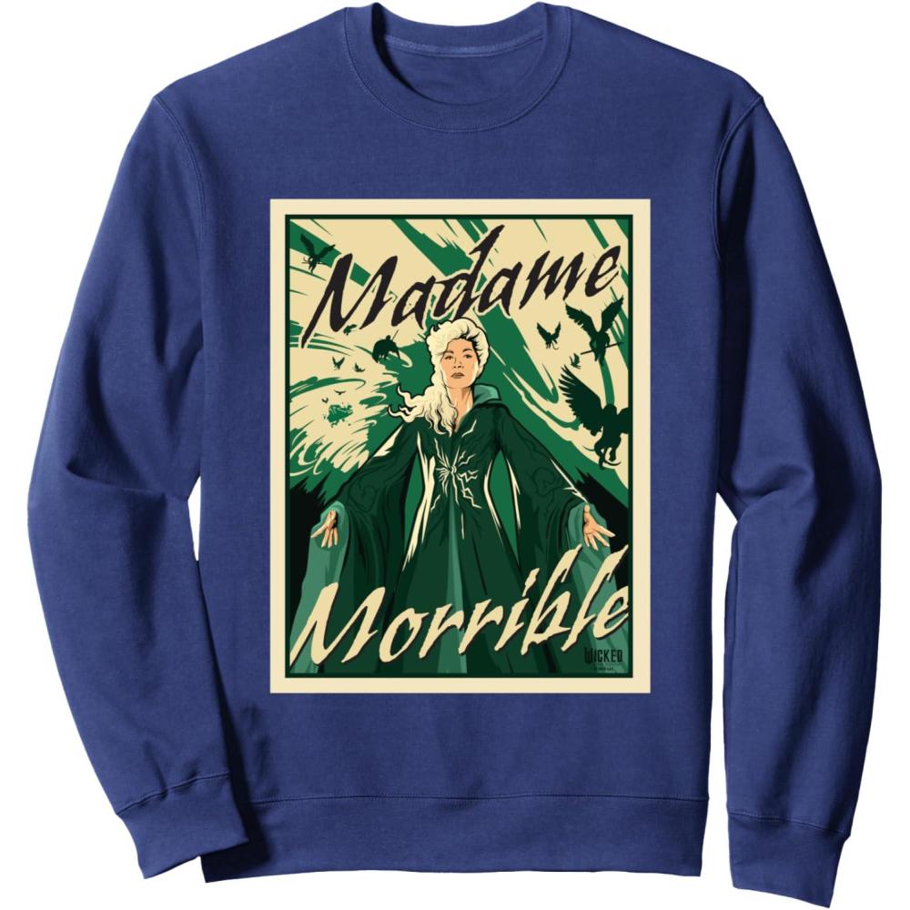 Wicked: For Good The Might of Morrible Sweatshirt(Navy Blue) - Wicked